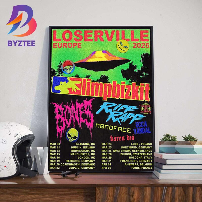 Loserville Europe 2025 Dates List With Limp Bizkit And Special Guests ...