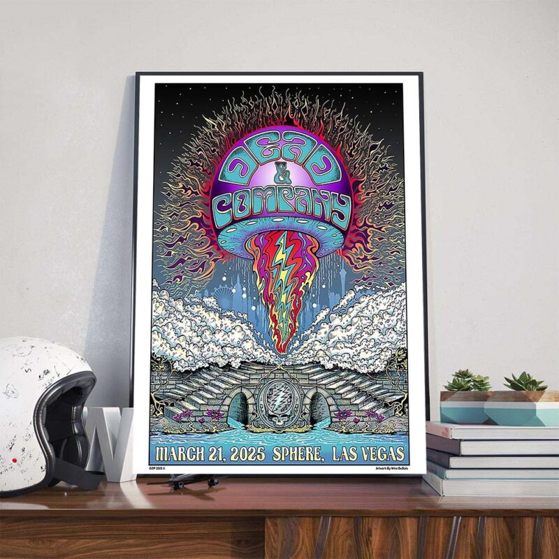 Dead And Company Poster Tonight?s Show At Sphere Las Vegas On March ...