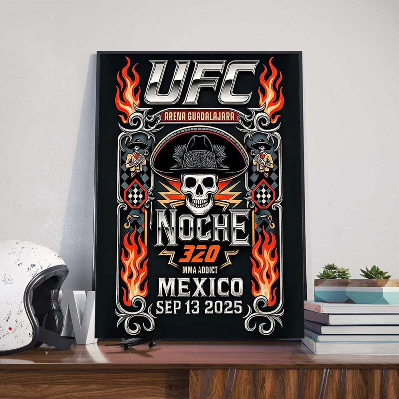 UFC Noche UFC 320 MMA Addict Arena Guadalajara Mexico On September 13th ...