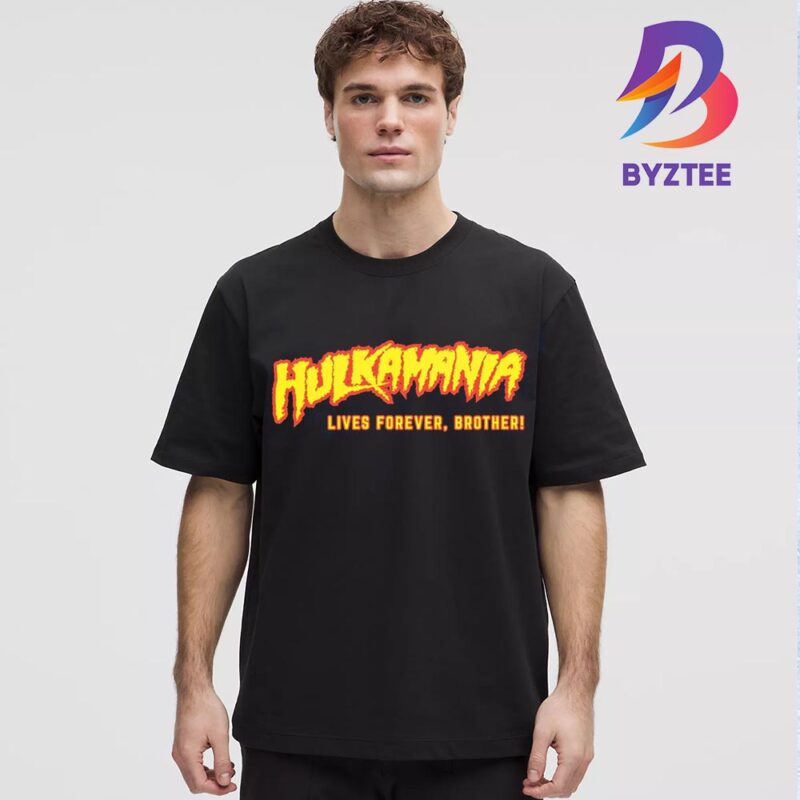 RIP Hulk Hogan 1953-2025 Hulkamania Lives Forever Brother Unisex T ...